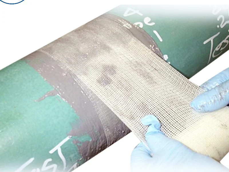 Water Oil Gas Pipes Leaky And Anti-corrosion Water Moisture Cured Steel ...