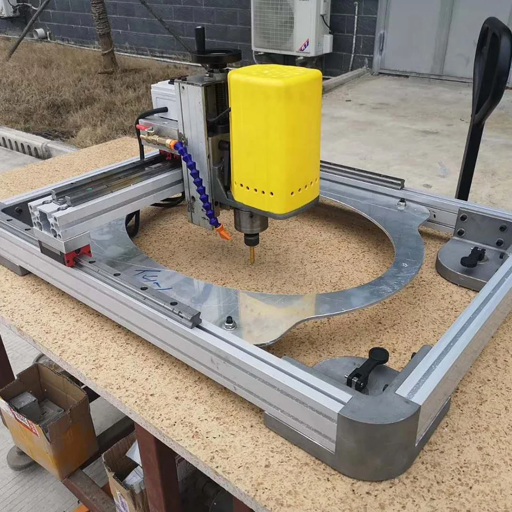 Raizi Portable Wet Stone Sink Hole Cutting & Forming Milling Machine ...