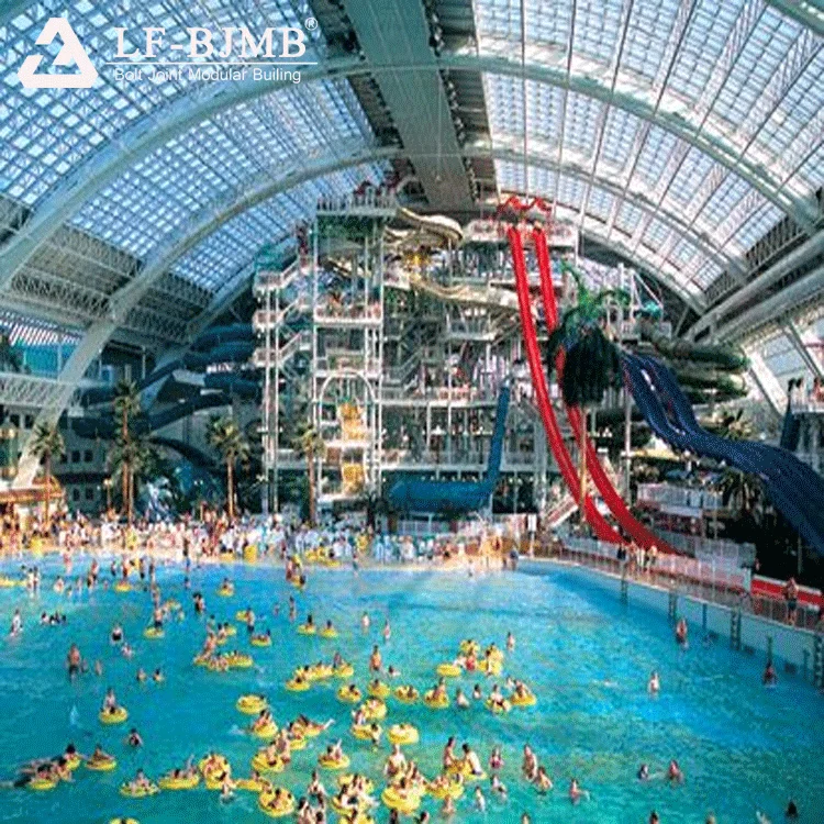 Prefab Steel Roof Truss Design For Swimming Pool - Buy Steel Frame ...