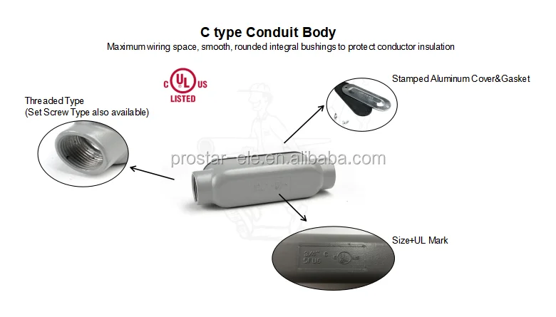 Imc Aluminum Condulet Body - Buy Aluminum Condulet Body,Condulet Body ...