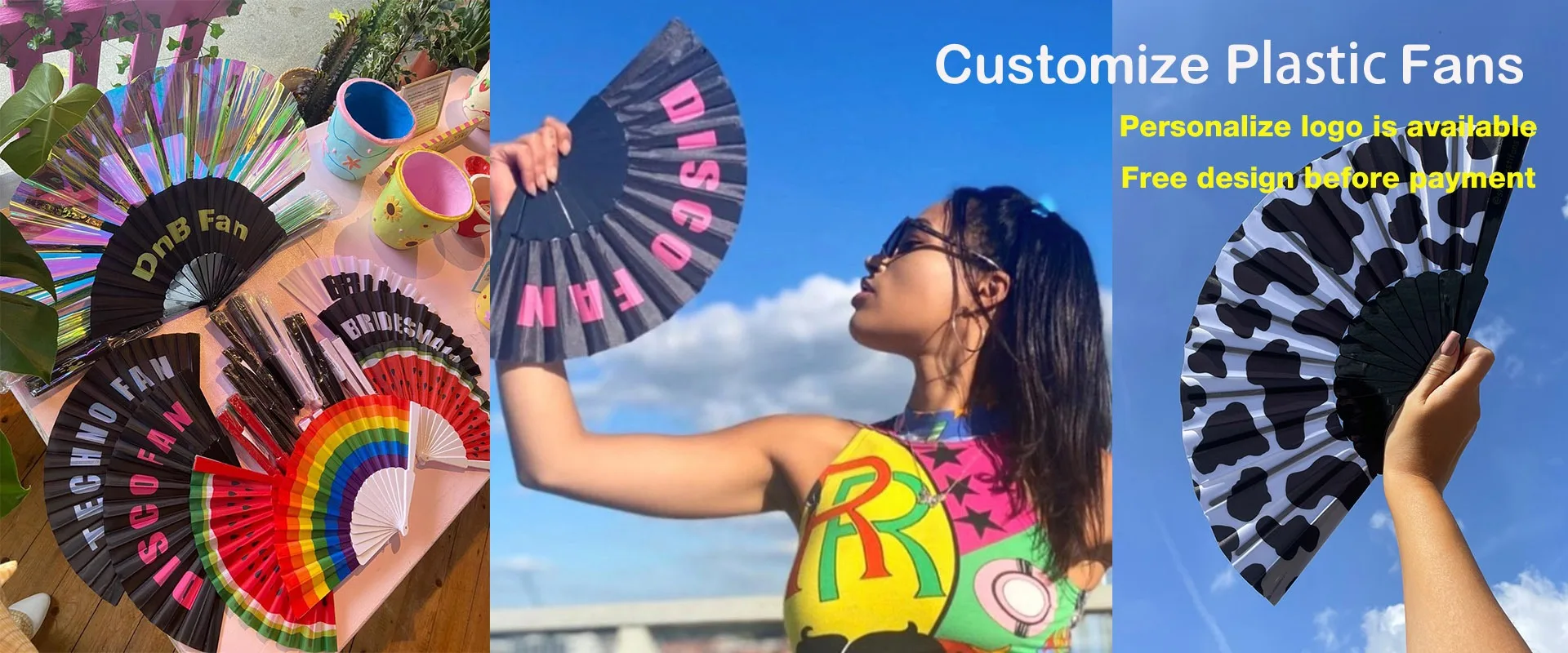 Changsha Random Fans Crafts Co.,Ltd. - Hand Fans, Large Clack Fans