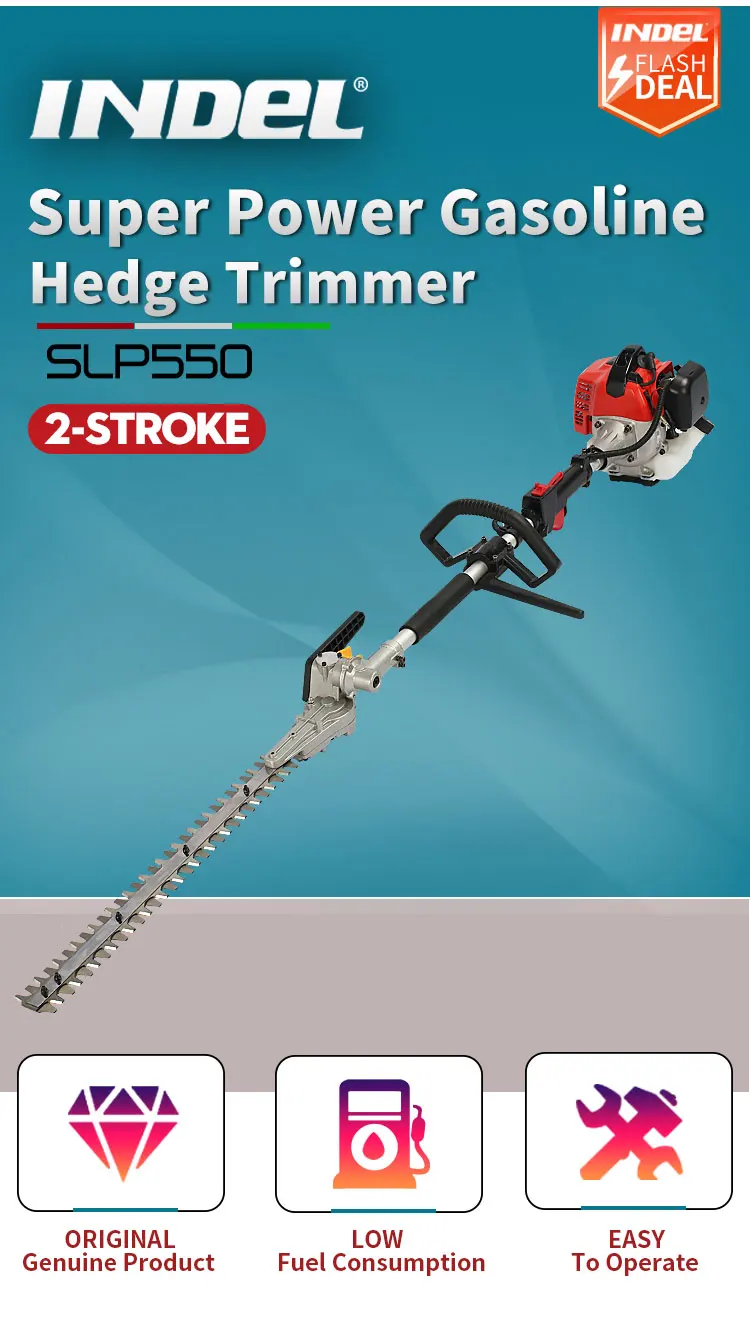 Indel Hot Sale 2 Stroke Single Blade High Quality Long Pole Hedge ...