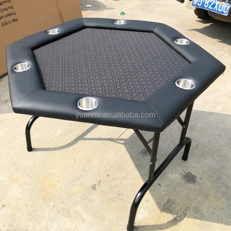 43 Inch 6 Person Folding Poker Table - High Quality & Durable
