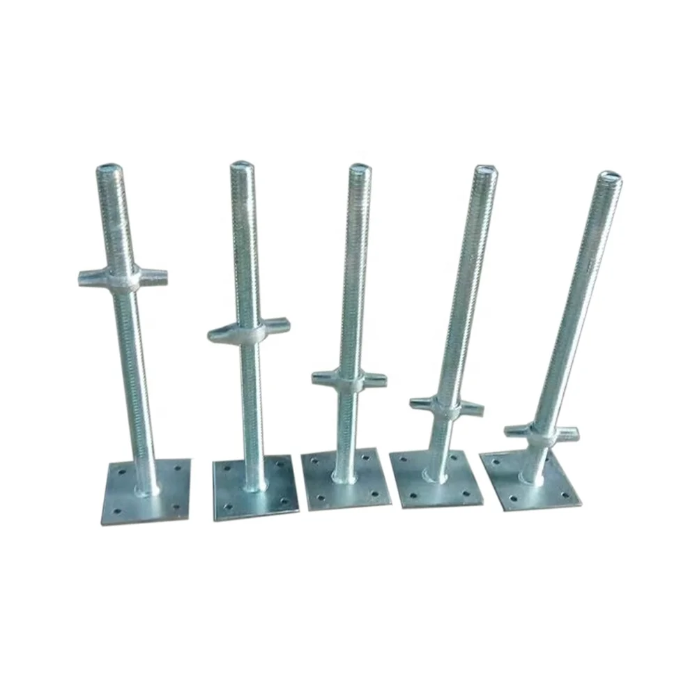 Adjustable Perancah Swivel Base Jack Untuk Perancah Foundation - Buy ...