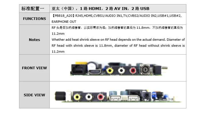 Universal Android LED TV Mother Board - Smart TV Upgrade