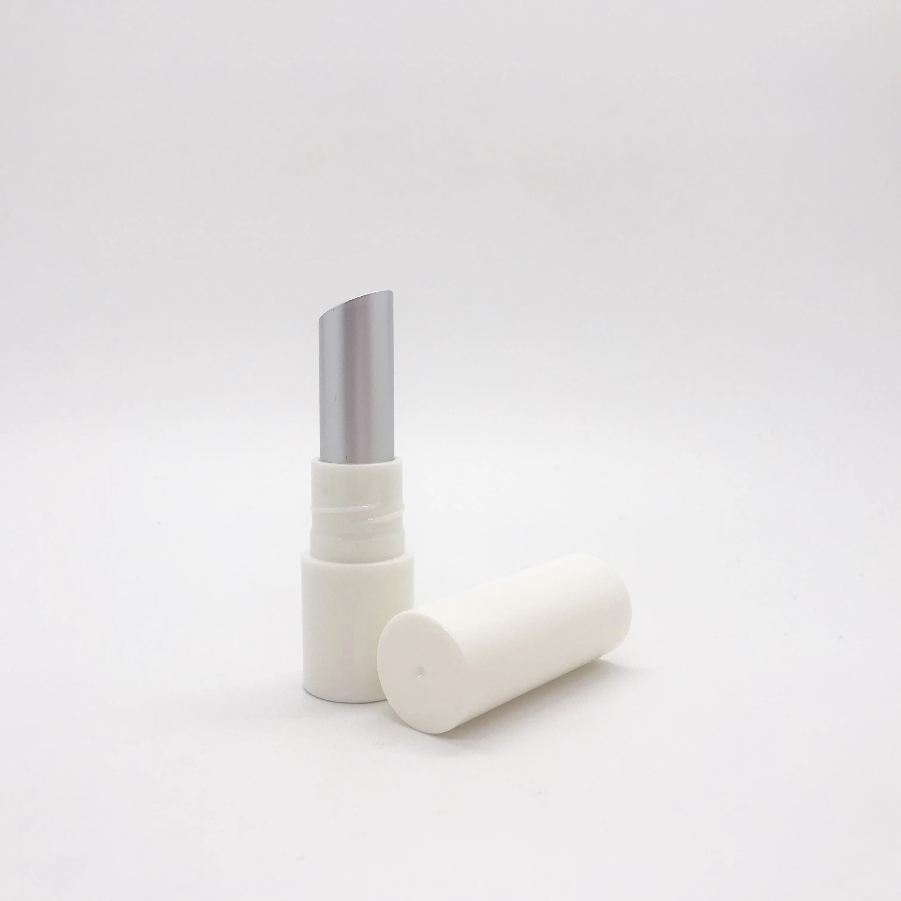 New Arrival Unique Screw Cap Empty Custom Made White Lipstick Tube With ...