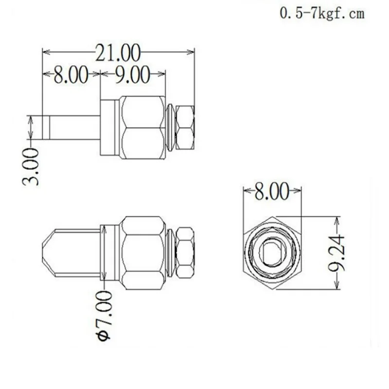 Lamp Torque Hinge Adjustable Small Metal Position Control Damper Hinges ...