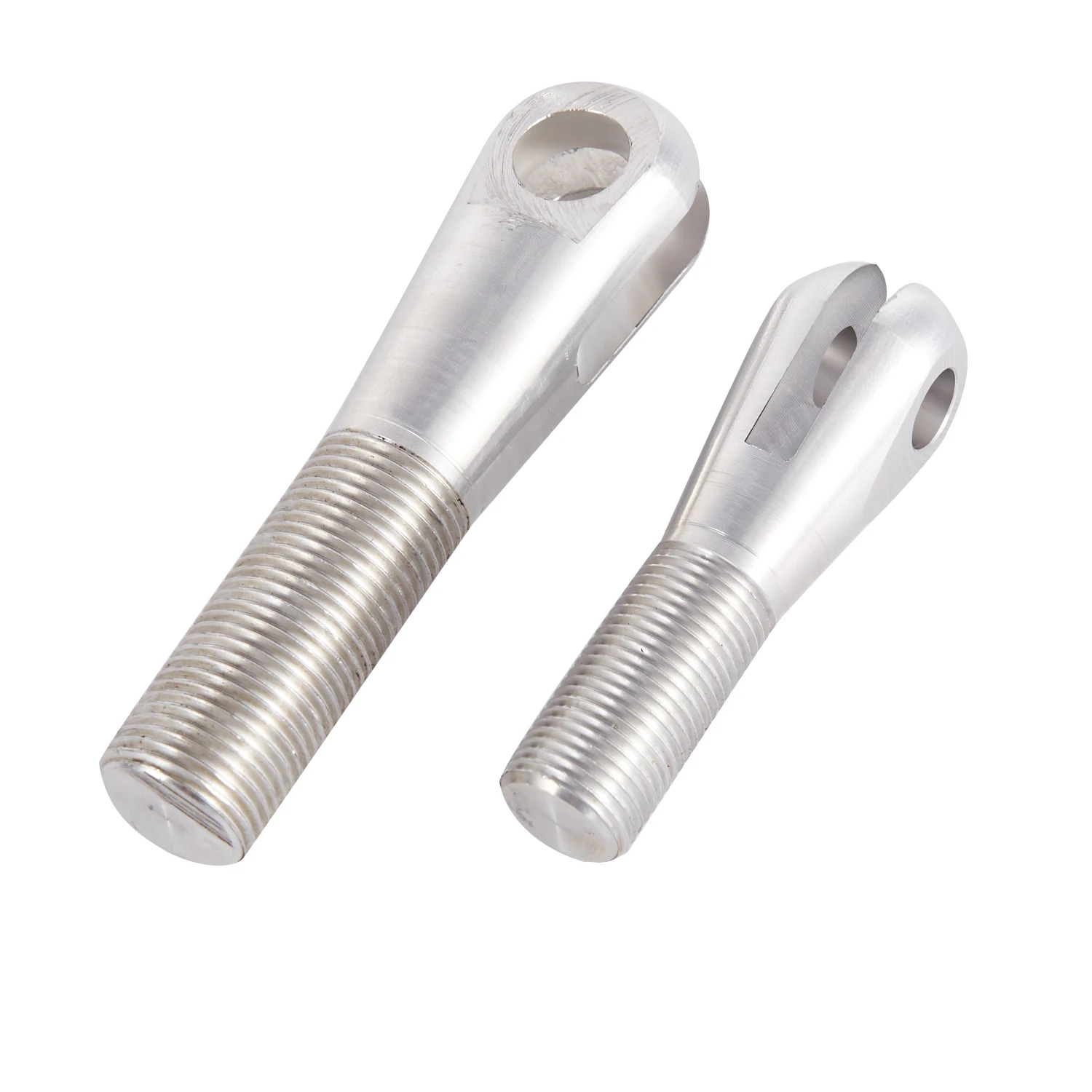 Performance Circle Track Race Car Clevis Rod Ends - Aluminum