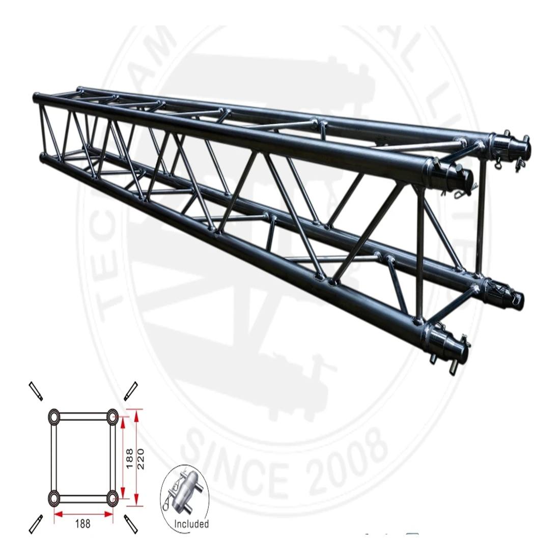 Aluminum Flexible Hinge Joint Suit Base Plate Truss Hinges