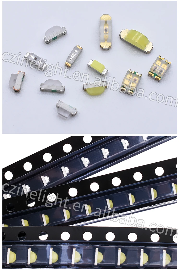 Czinelight Side View Emitting Diode Red Blue Yellow Green White Color ...