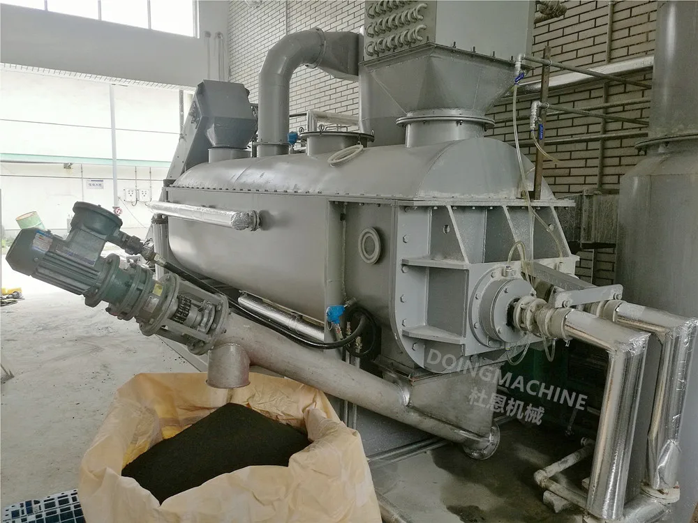 Horizontal Steam Waste Sewage Sludge Dryer - 1 Year Warranty