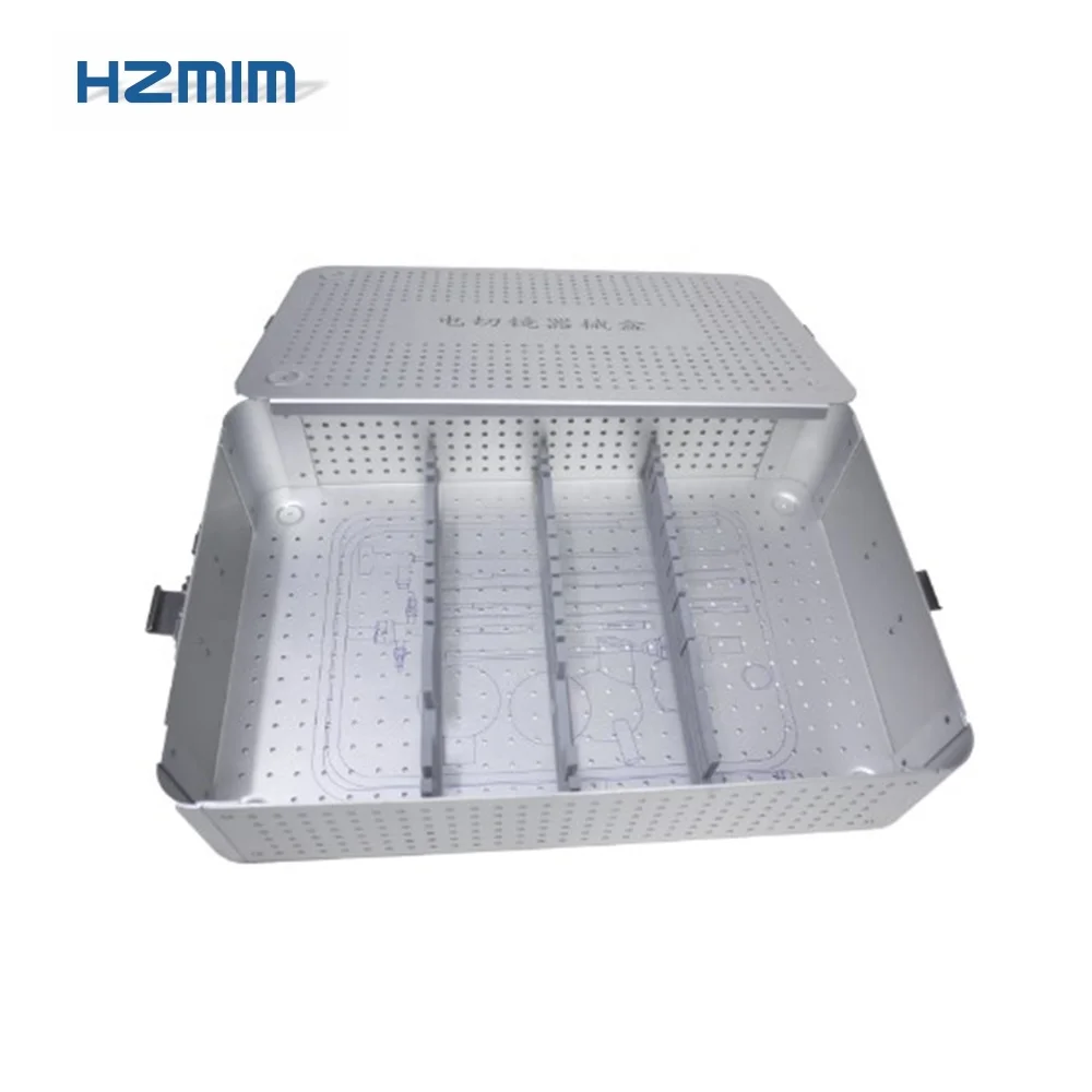 Surgical Resectoscope Sterilization Container Box Laparoscopic Aluminium