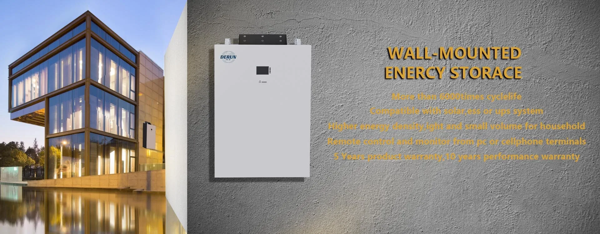 DERUN NEWENERGY CO,.LTD. - LiFePO4 Battery Pack, Lithium Ion Battery