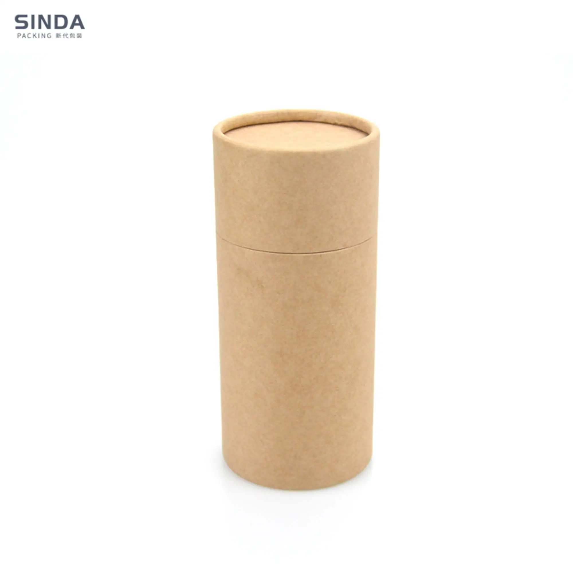 Recycled Cylinder Shape Box Custom Cardboard Paper Tube Package For ...