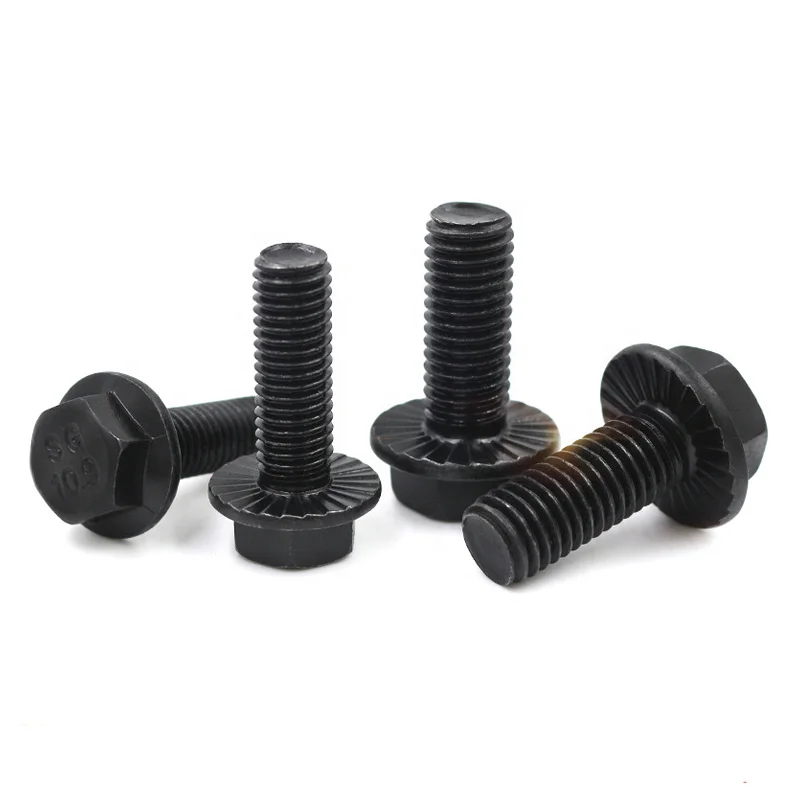 ISO4162 DIN6921 EN1665 Class 10.9 Black Oxide M24 Bolts