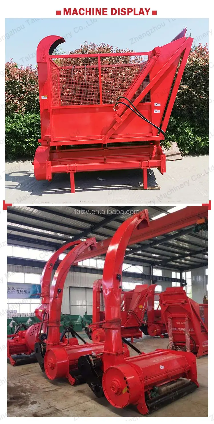 Corn Stalk Cutter Tractor - Efficient Dry Corn Processing