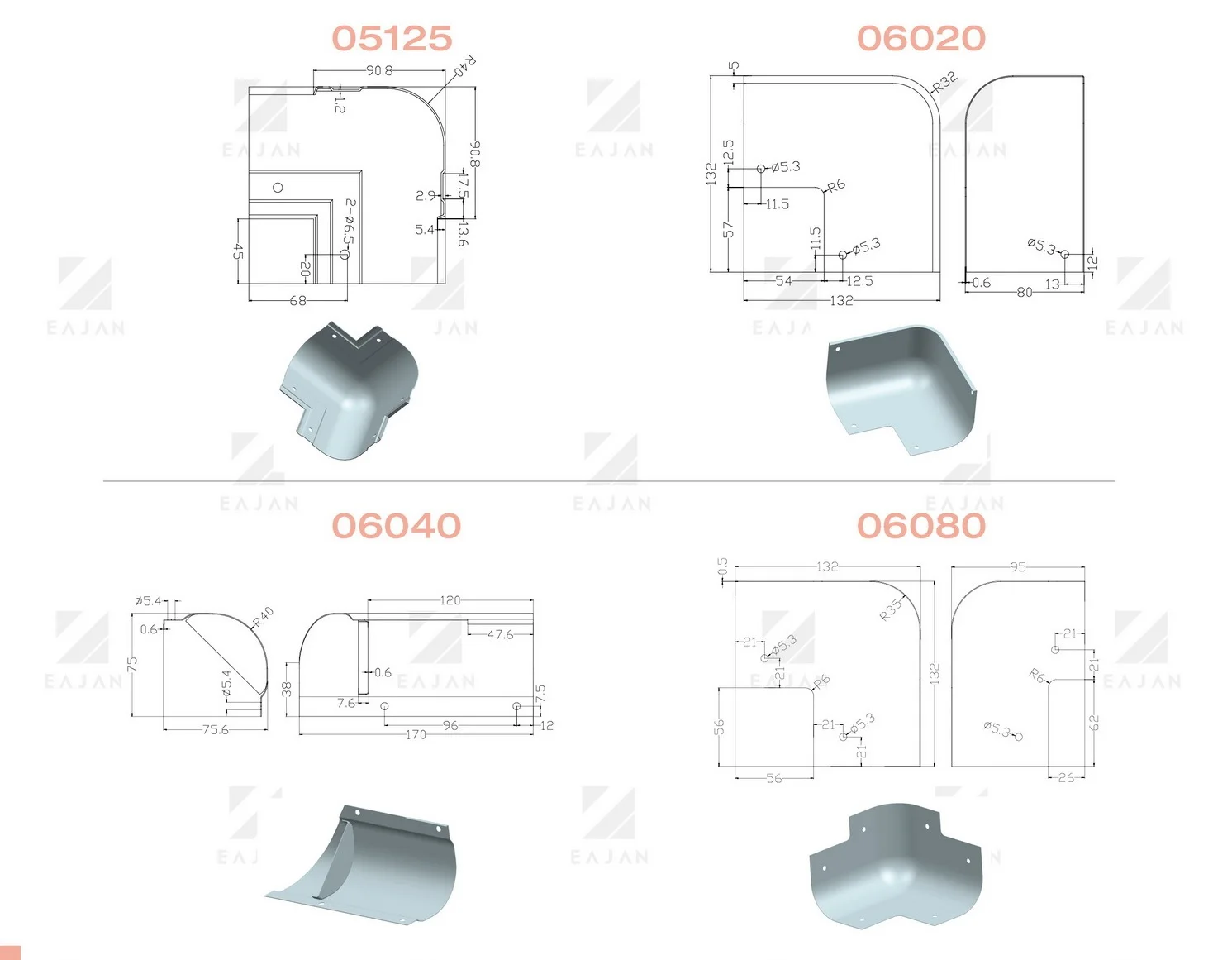 Stainless Steel Corner Protectors for Truck Trailers
