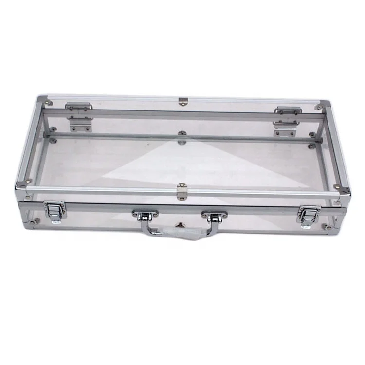 Luxury Clear Acrylic Briefcase with Custom Logo - COLILI