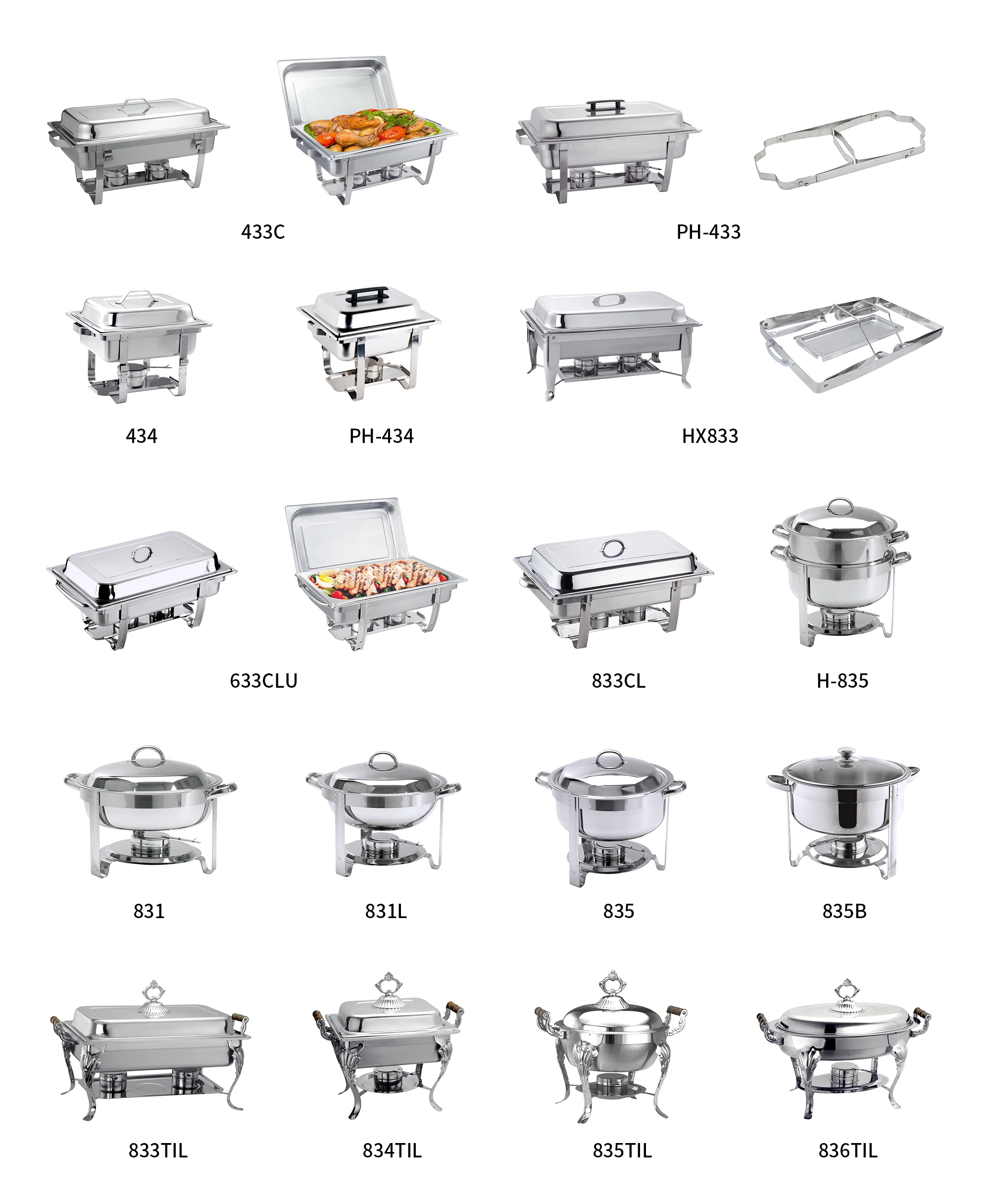 Cheap and Practical Chafing Dish Stove for Hotel Buffet Serving ...