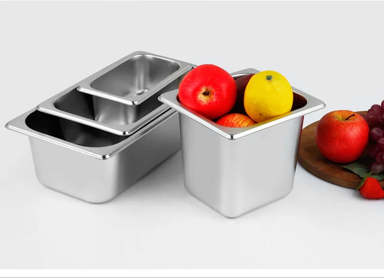 Stainless Steel Gastronorm Containers - Durable & Versatile