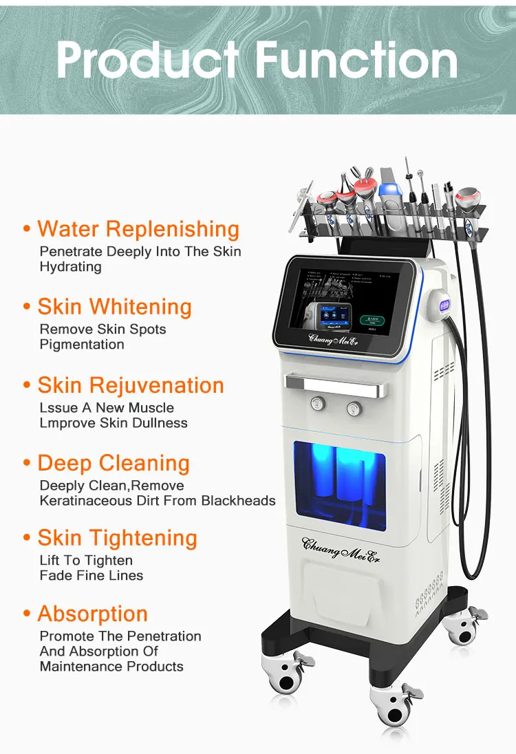 High Pressure Oxygen Sprayer For Skin Rejuvenation Anti Wrinkle Facial ...