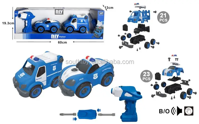 4 In 1 Kids Racing Car With Sounds And Lights Tool Screwdriver ...