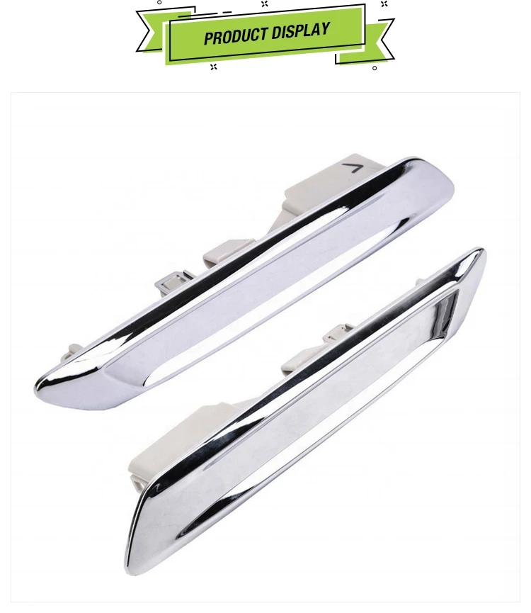 BMW F10 F11 528i 535i Chrome Fender Trim Molding - Mandyautoparts