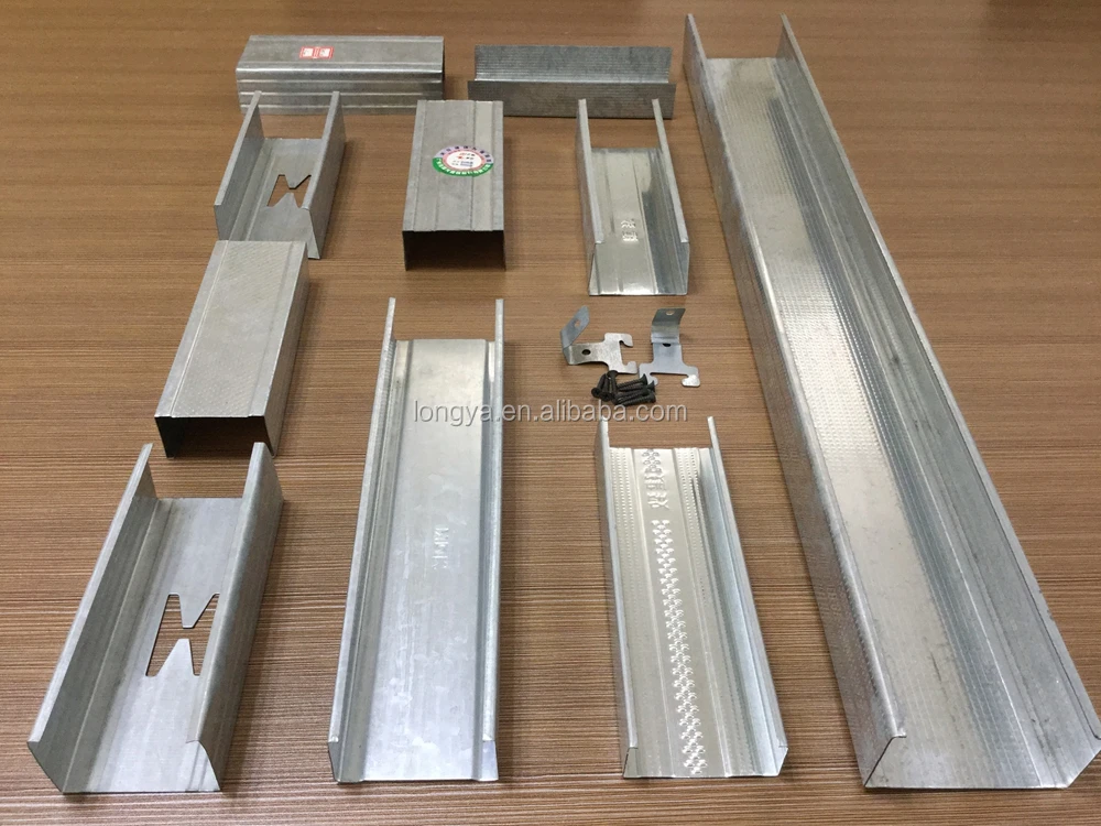 High Quality Galvanized Steel Partition Walls & Drywall Metal Studs