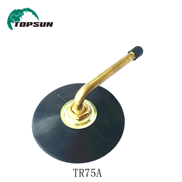 Topsun Tr75a Rubber Based Bent Tyre Valve Stem For Truck And Bus - Buy ...