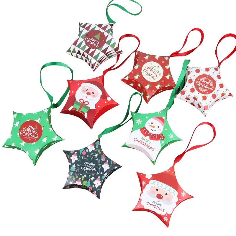 Customized Logo Star Shape Box - Perfect for Christmas Gifts