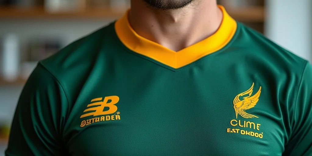 South Africa Rugby Shirt – Official 2025 Fan Gear on Alibaba.com