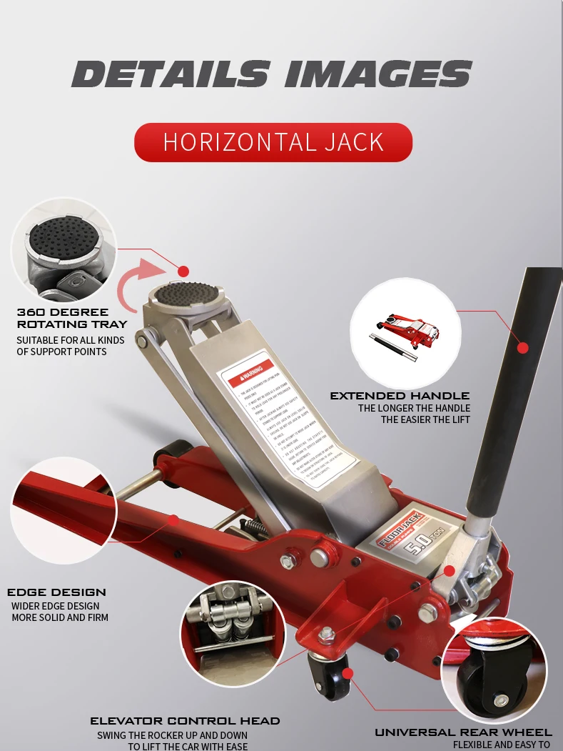 3 Tons Hydraulic Jack - Reliable Automotive Lifting Power