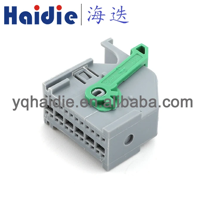 24 Pin Female Electrical Wire Harness ECU Automotive Connector 284714-2 ...