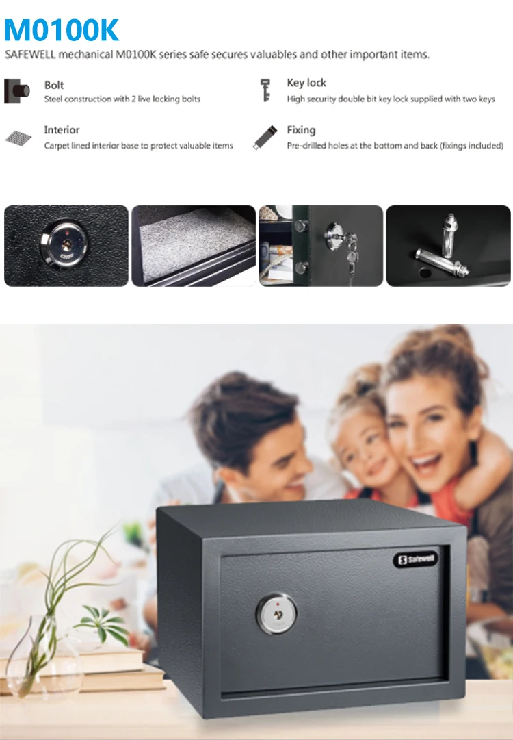 Safewell 25B2 Mechanical Combination Lock Safe for Secure Storage