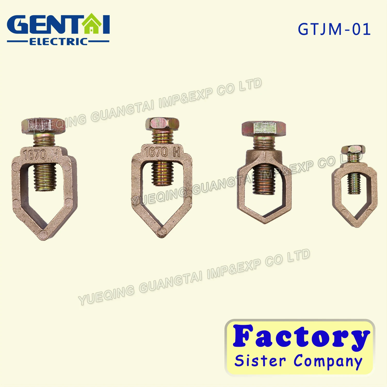 Brass Earth Ground Clamp Copper Grounding Rod Clamps - Buy Brass Acorn ...