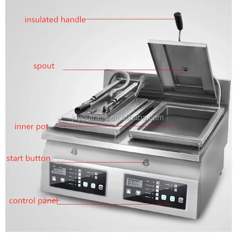 JY Top Selling Automatic Stainless Steel Gyoza Cooker