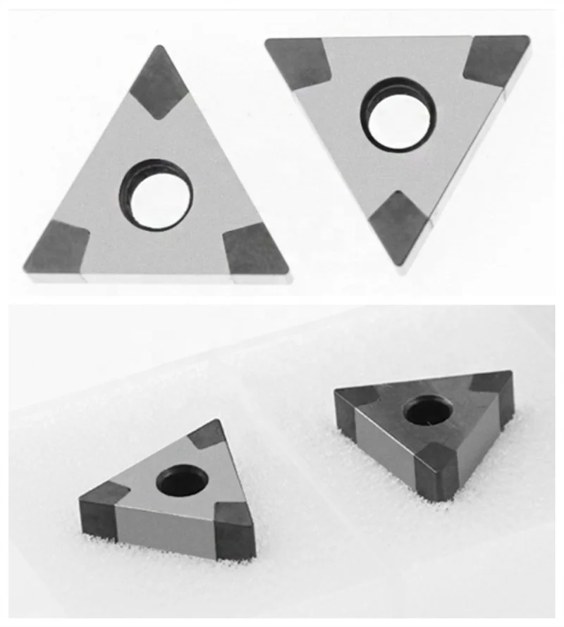 CNC PCBN 6 Tips Turning Tool Insert TNGA TNMG for Steel
