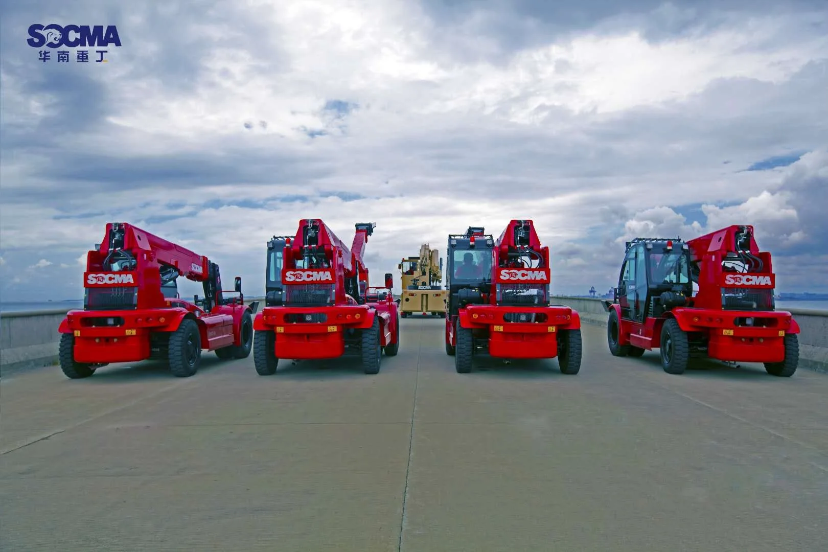 Hnt80h Telescopic Handlers 8t 4wd With Outrigger - Buy 8 Ton ...