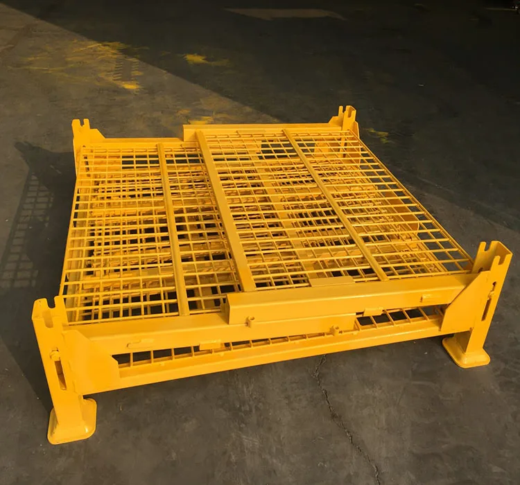 Australian Heavy Duty Folding Steel Storage Pallets