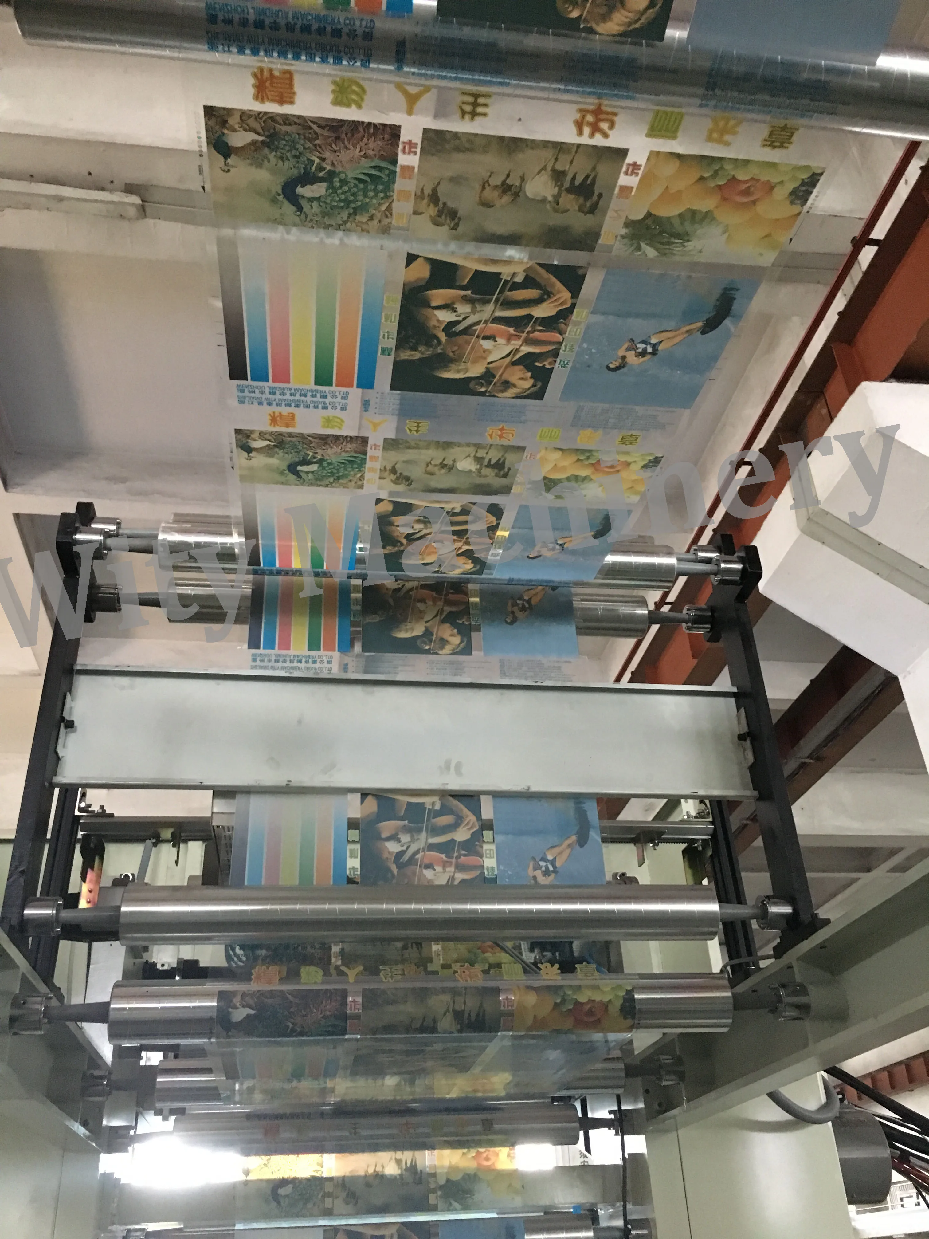 8 Colors Computer Color Register Rotogravure Printing Machine for Film ...