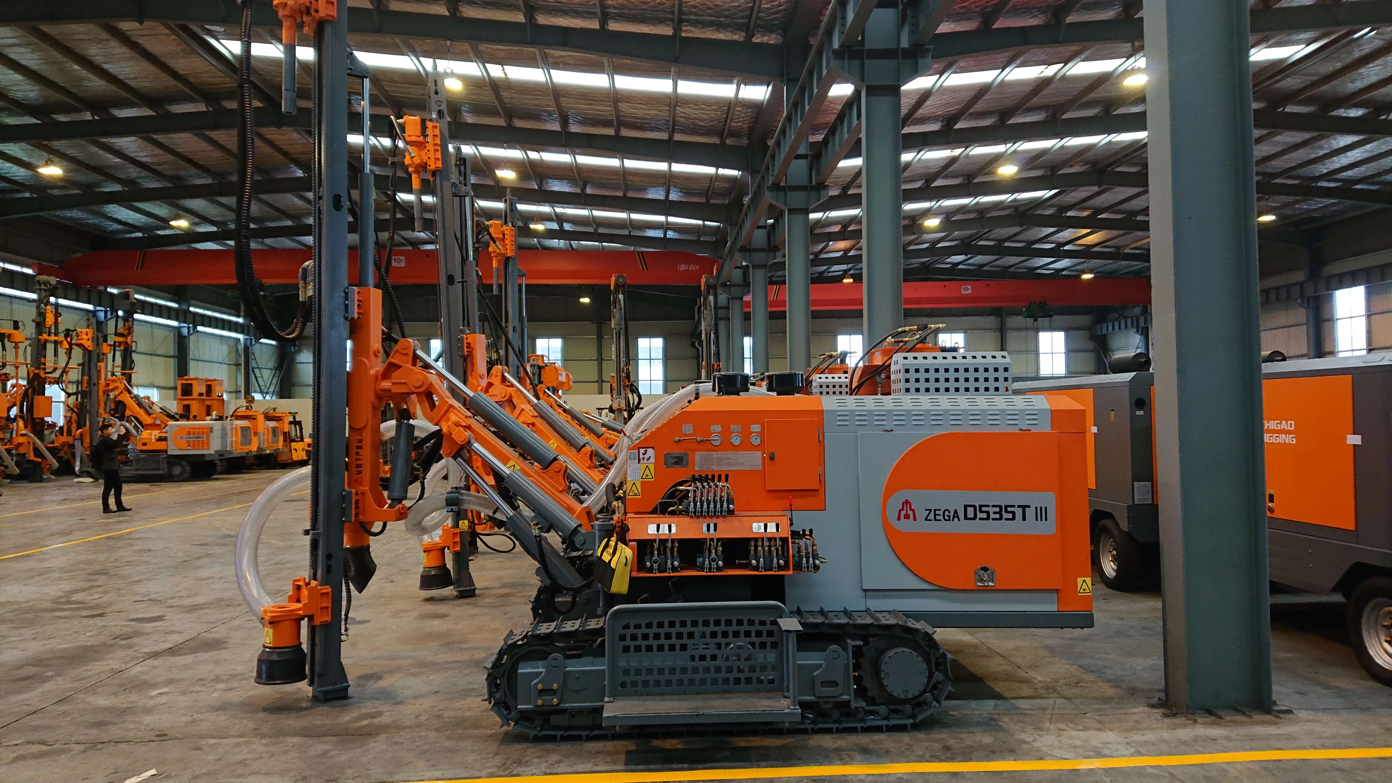 Js-416-1 Full Hydraulic And Pneumatic Surface Separated Dth Drill Rig ...