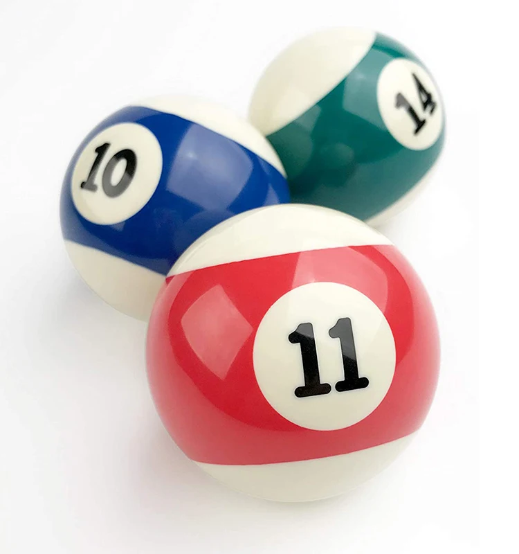 Complete Set of 16 Snooker Balls - Pool Table Accessories