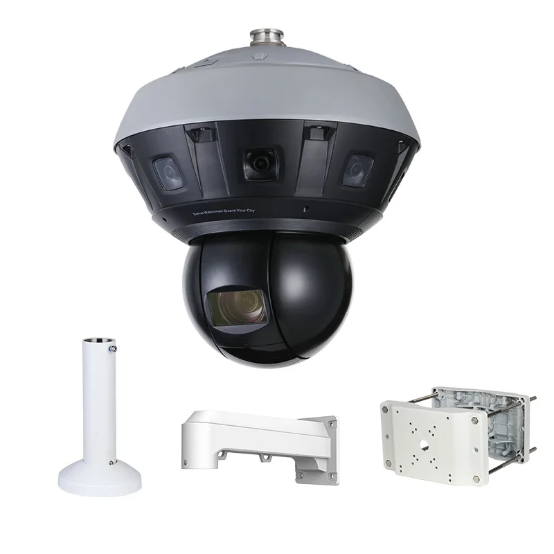 Ahua 6*4mp Multi-sensor Panoramic Ptz Wizmind Network Ip Camera ...