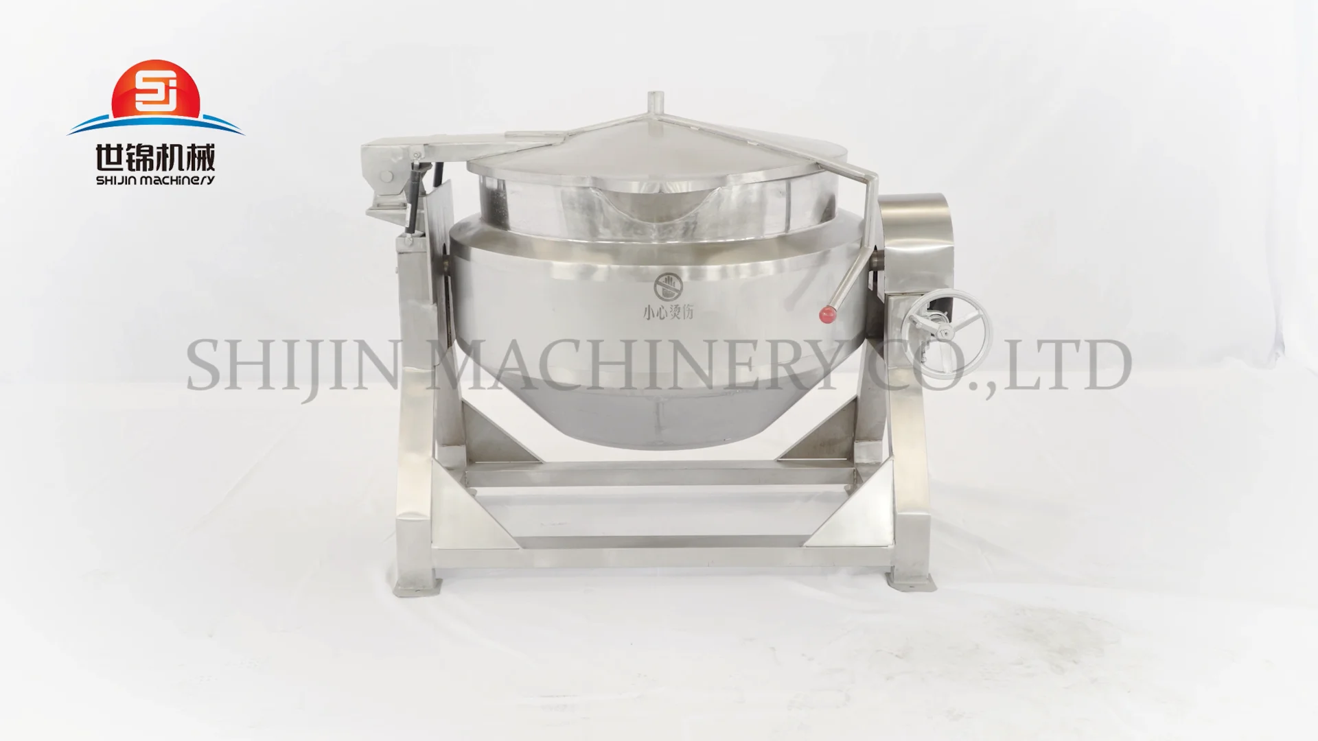 Double Industrial Pot Tilting Jacketed Kettle Jcketed Boiling Pan - Buy ...