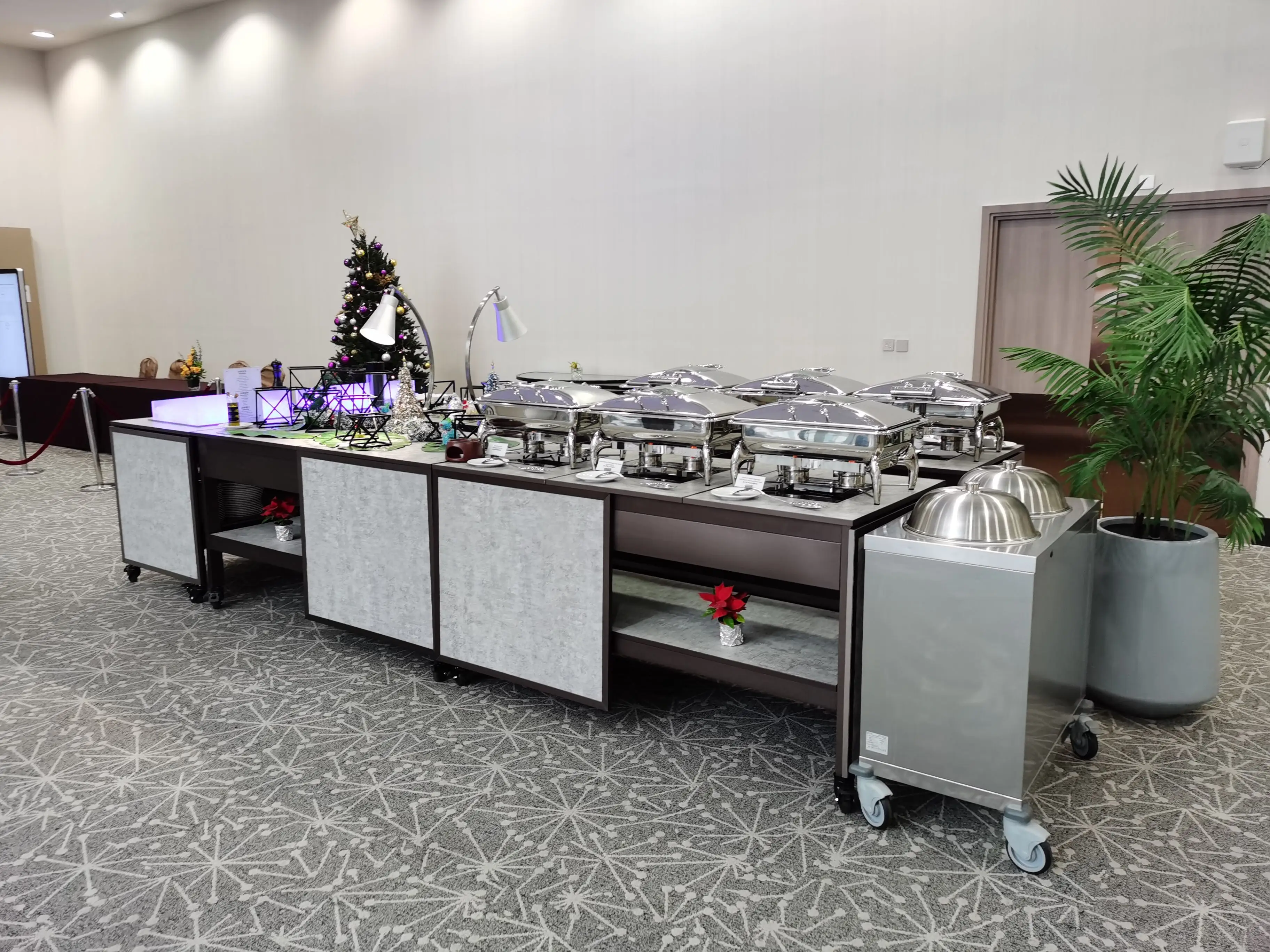 Hotel Supplies Catering Colorful Led Lightning Chinese Noodle Cooking ...