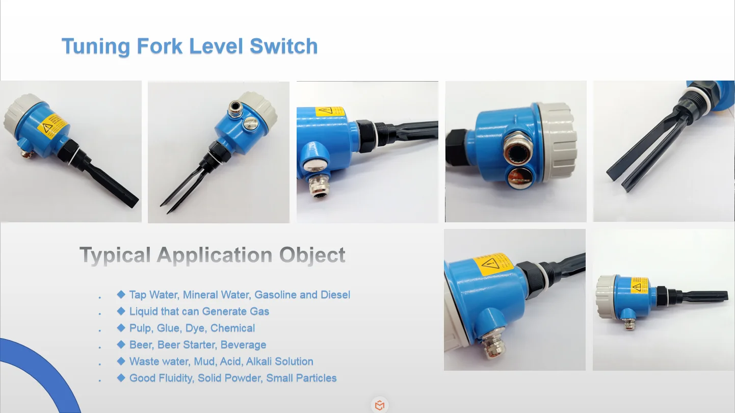 Factory Ptfe Tuning Fork Liquid Level Switch / Level Sensor - Buy Tuning Fork Liquid Level ...
