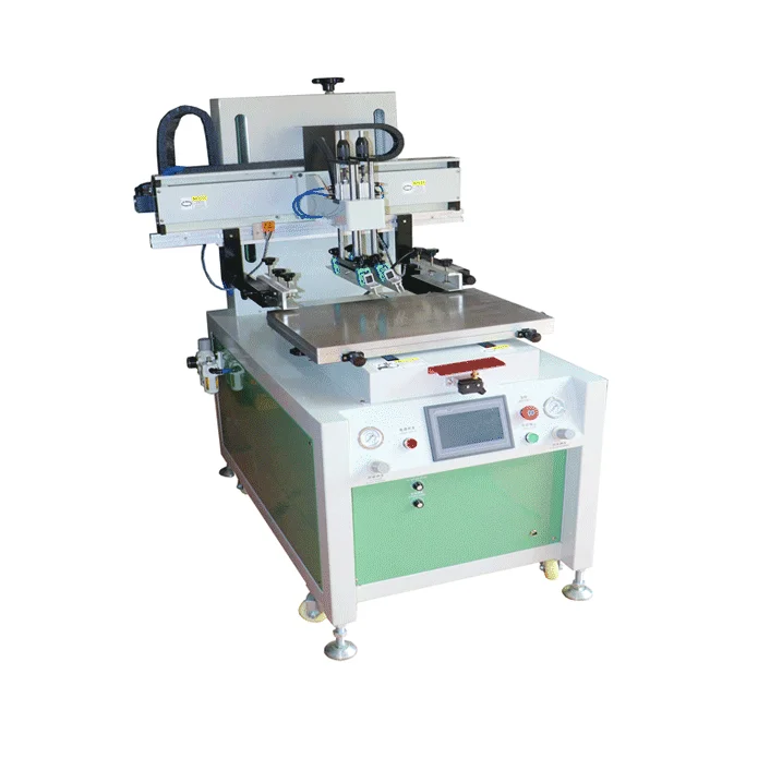 Automatic Pcb Silk Screen Printing Equipment Flatbed Solder Paste ...
