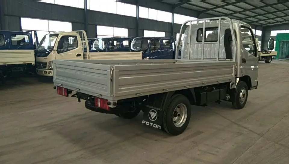 Foton 2 Ton Light Truck With Gasoline Engine Single Cabin 2800 Wheel ...