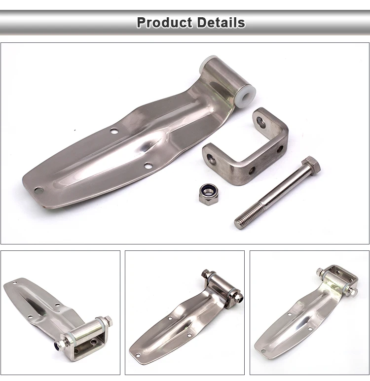 Semi Trailer Door Hinge - Durable Aluminum & Stainless Steel