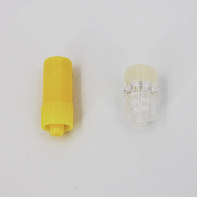 Heparin Lock Cap For Iv Cannulas Yellow - Buy Injection Stopper Heparin ...